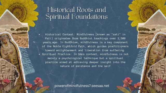 Exploring the Spiritual Dimensions of Mindfulness: Power of Mindfulness